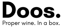 Proper wine. In a box. – Doos